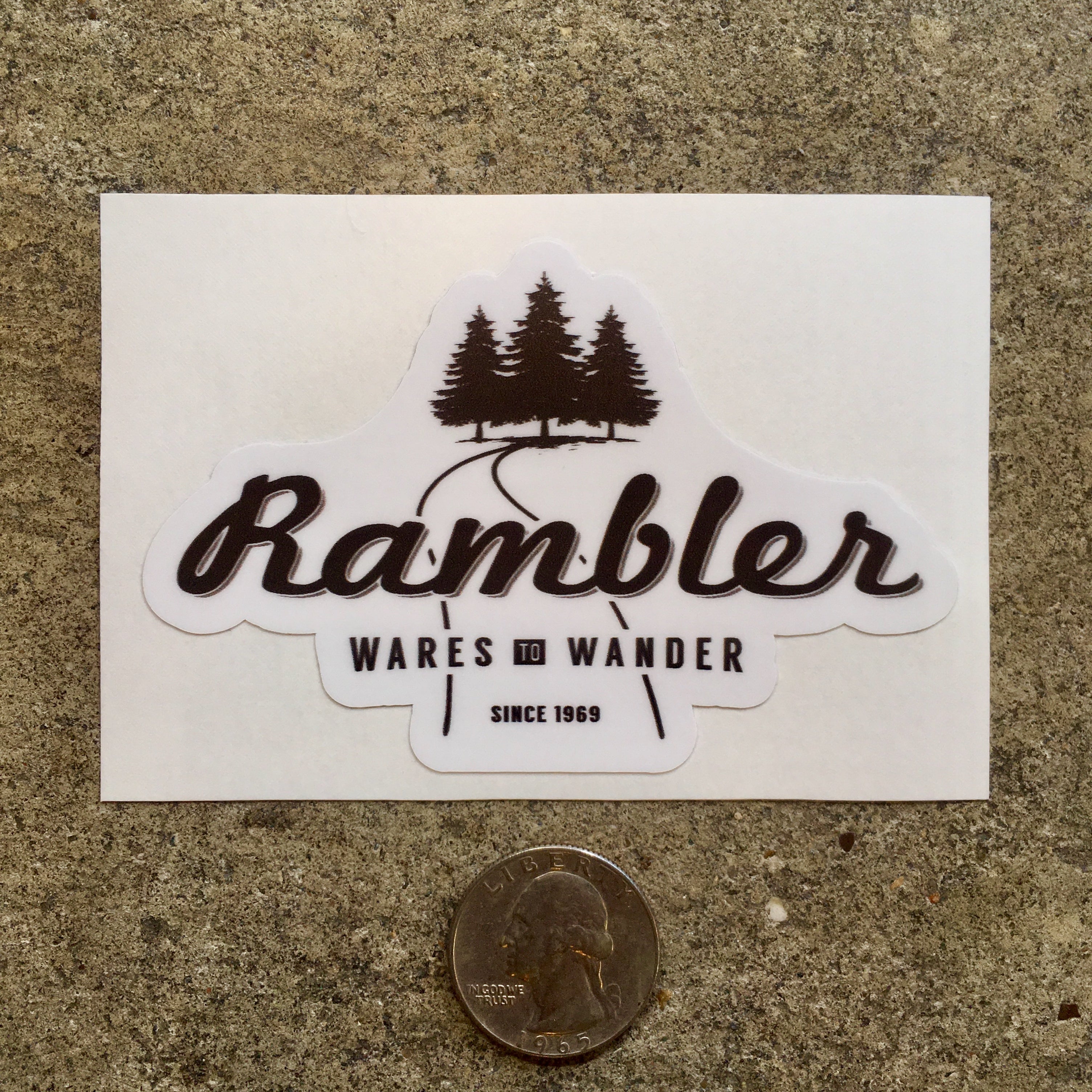 Rambler Logo Decal Sticker | Rambler