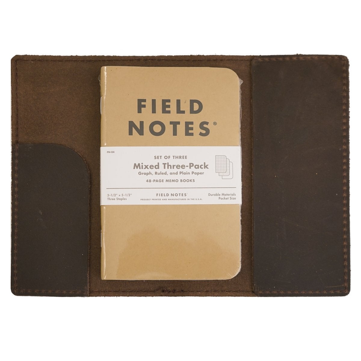 Rustico Field Notes Leather Notebook Cover | Rambler