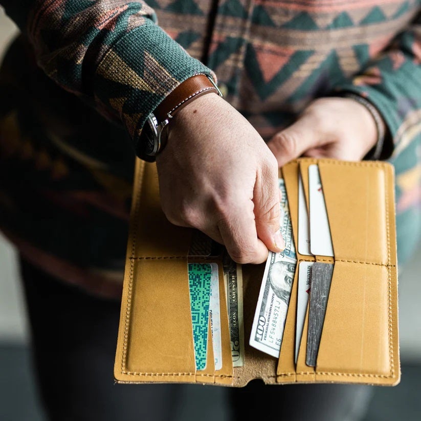 Rustico Leather Tall Cowboy Wallet | Rambler